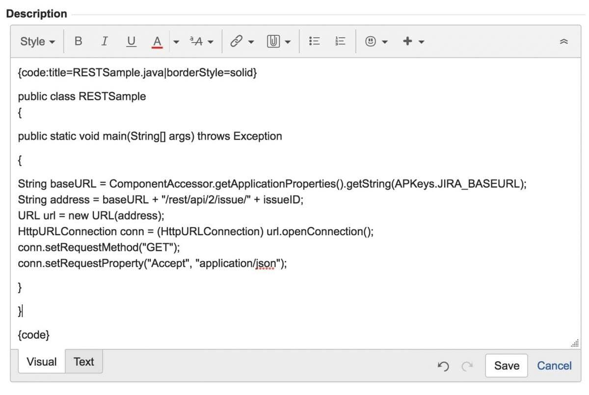 Jira code formatting: A few quick tips